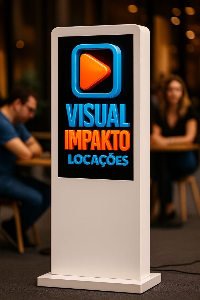 Totem Touch Screen – Eventos – Osasco - Visual Impakto